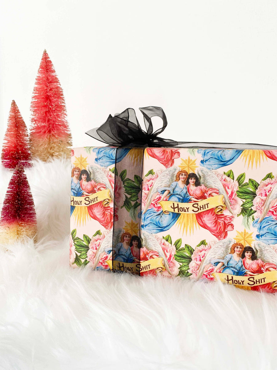 Holy Shit Angels Wrapping Paper Sheet – Curio by Fifth & Main