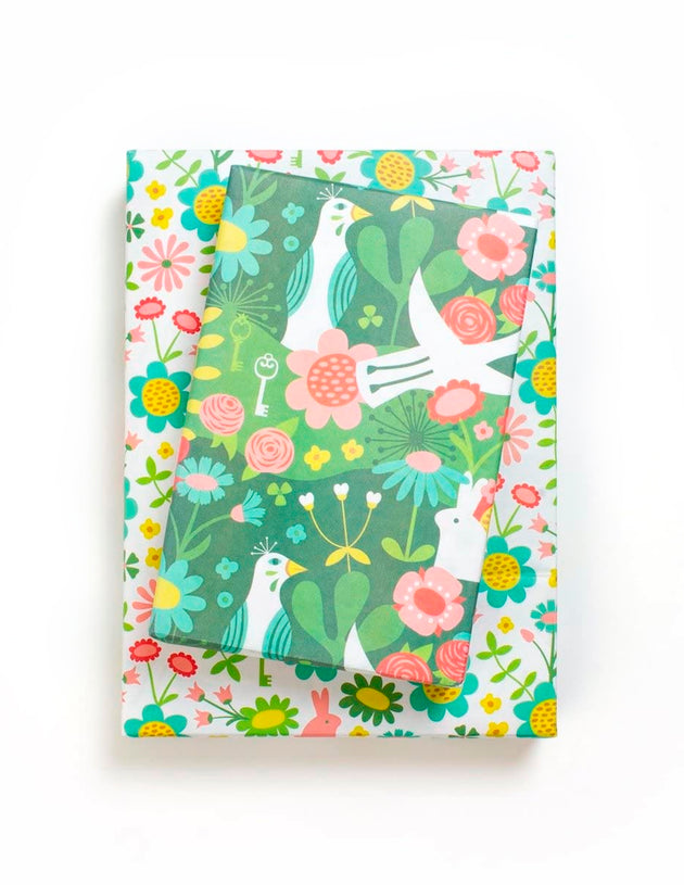 Wrappily Eco-Friendly Enchanted Garden Everyday Wrap – Curio by Fifth ...